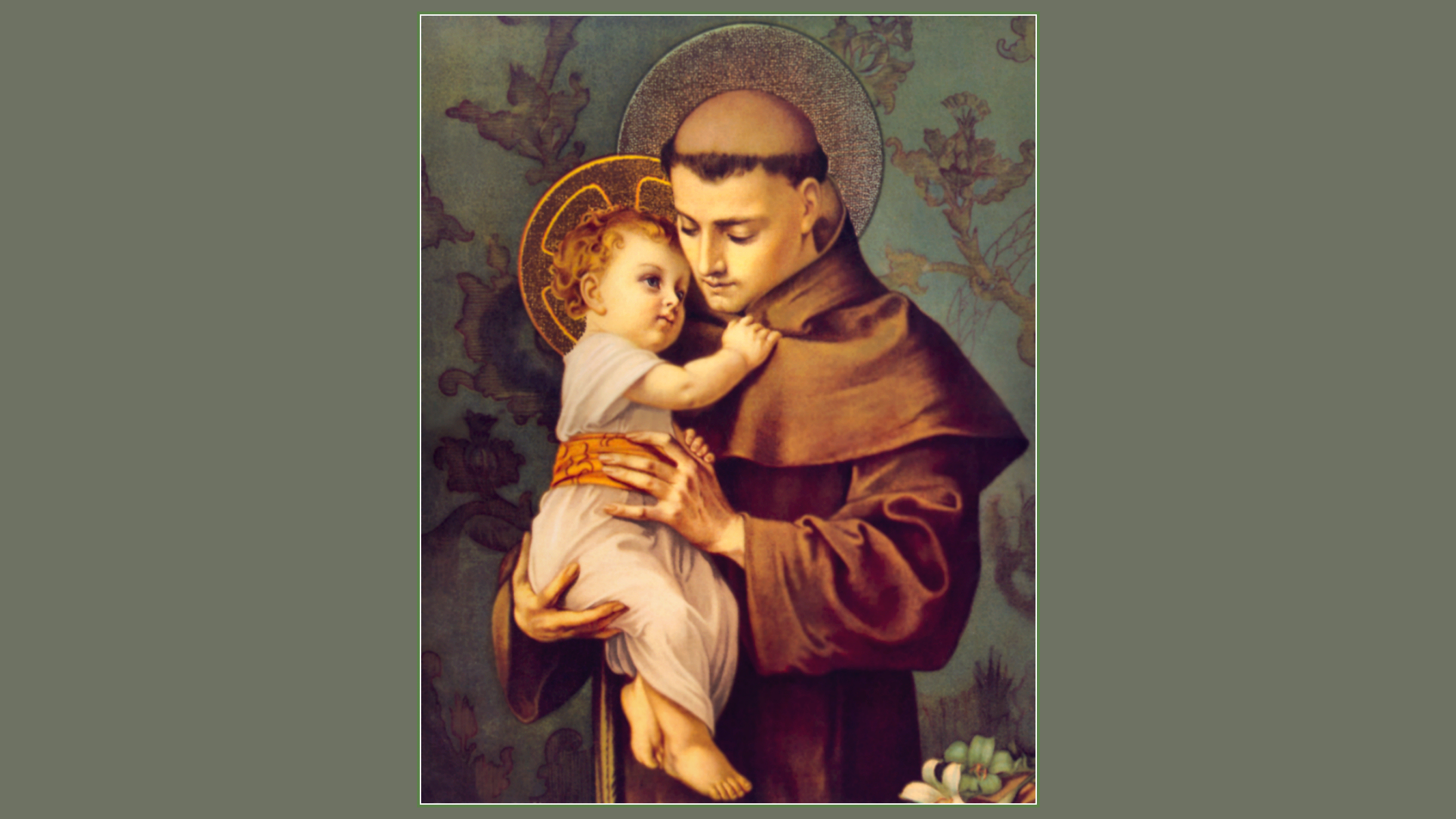 St. Anthony header – Saint Damien Parish